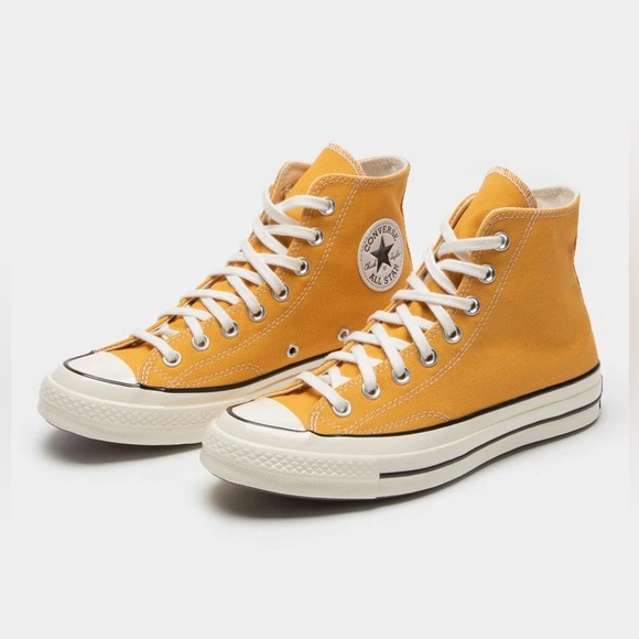 Converse | Shoes | Converse Chuck 7 High Top Shoes Mustard Size Mens 65 ...